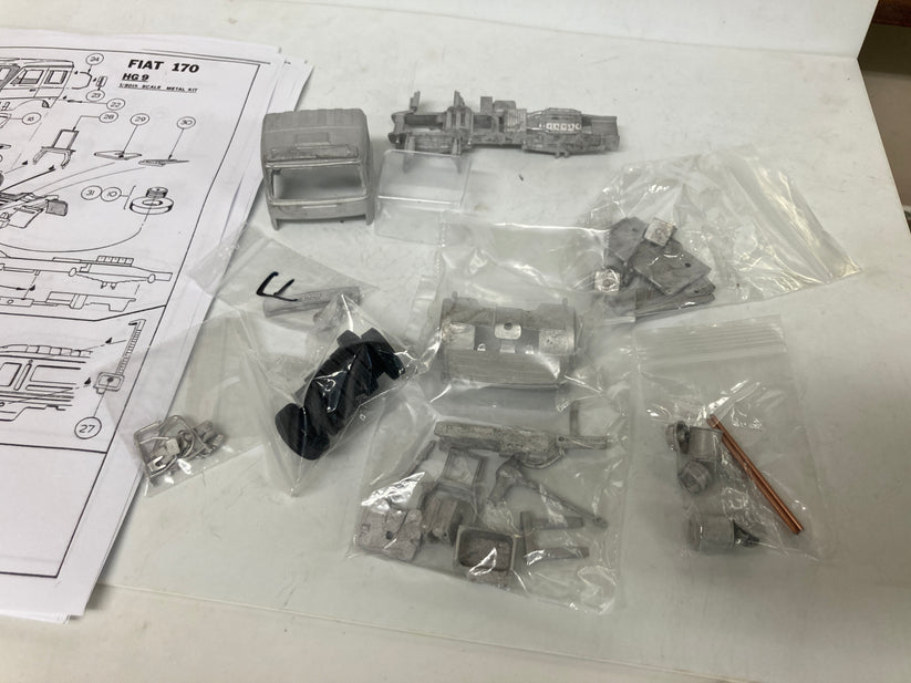 009 Heavy Goods HG.9 Fiat 170 – Heavy Goods Metal Truck Kits